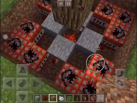 How To Make A Exploding Tree Prank In Minecraft!! - YouTube