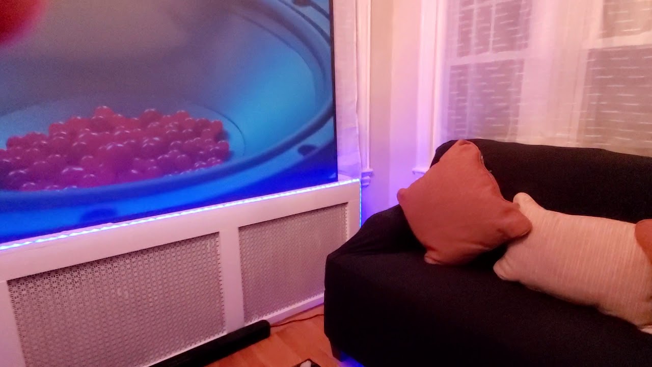 Paint yourself an amazing ALR projection screen inside or out! - YouTube