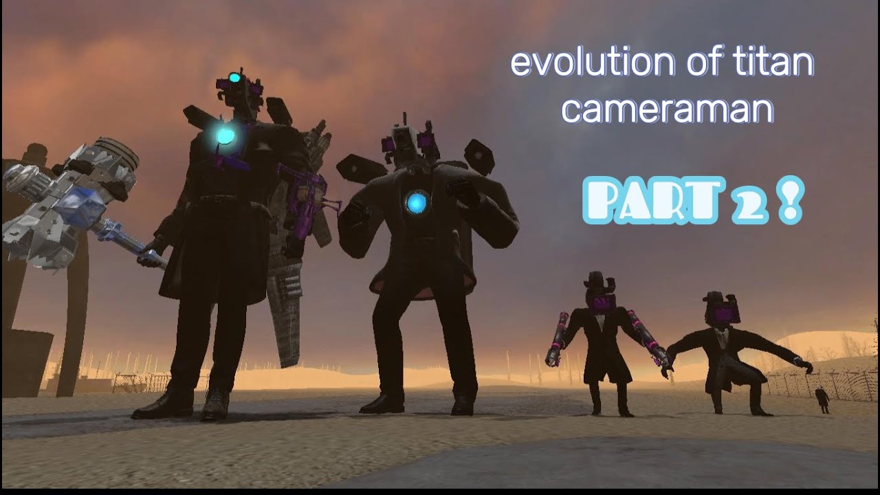 Evolution Of TitanCameraman PART 2 (GMOD) - YouTube