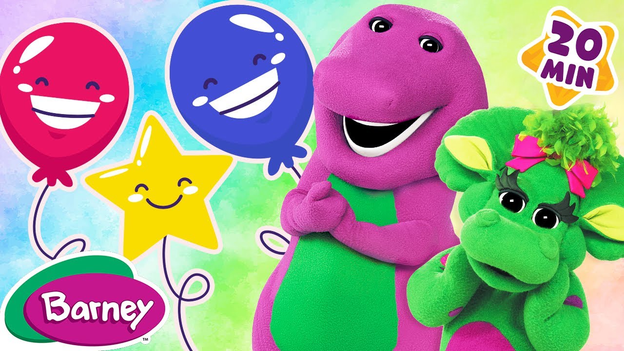 Colors Song + More Barney Nursery Rhymes and Kids Songs - YouTube