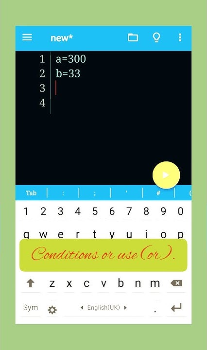 How To Use Or Condition In Python ।।😱।। Or Ka Istemal Kaise Kare In Python Youtube
