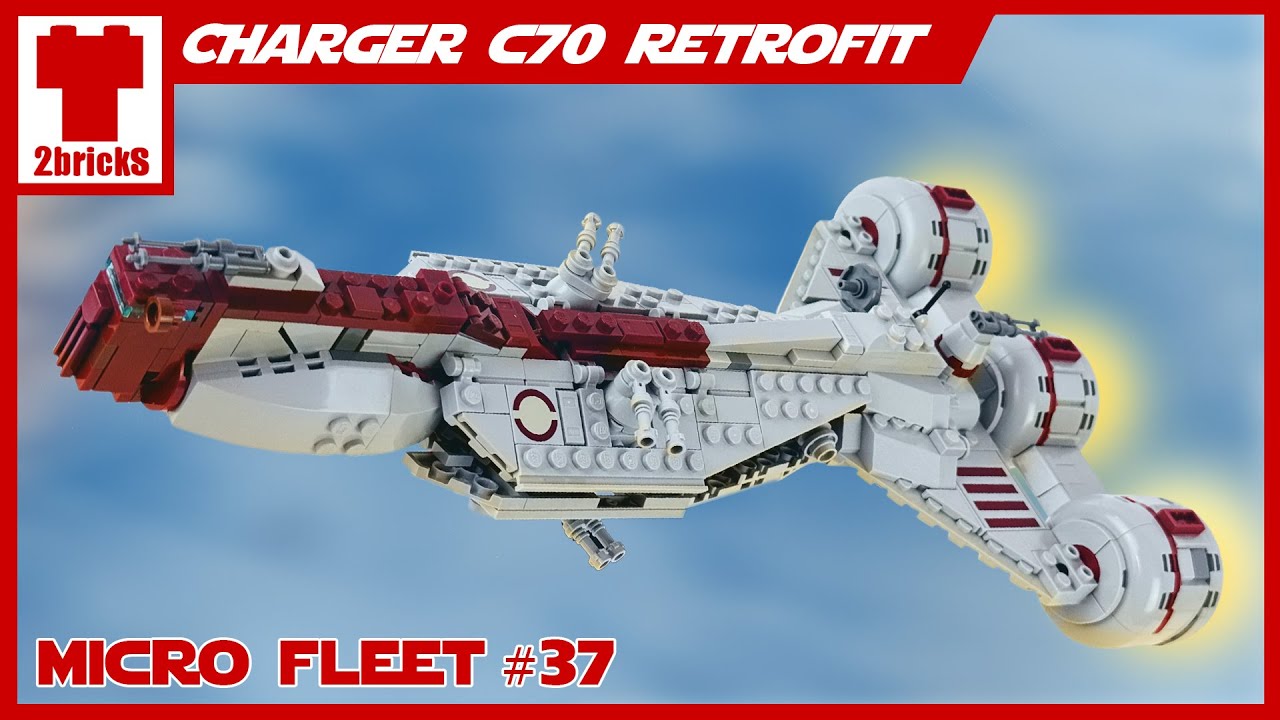 Charger C70 Retrofit - LEGO Star Wars Fleet Series #37 - YouTube
