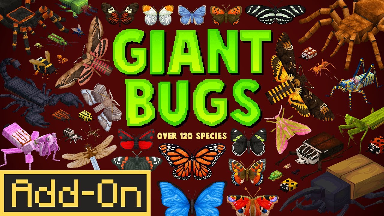 GIANT BUGS ADDON: 6 NEW Structures & 120 Bugs Species Added to ...