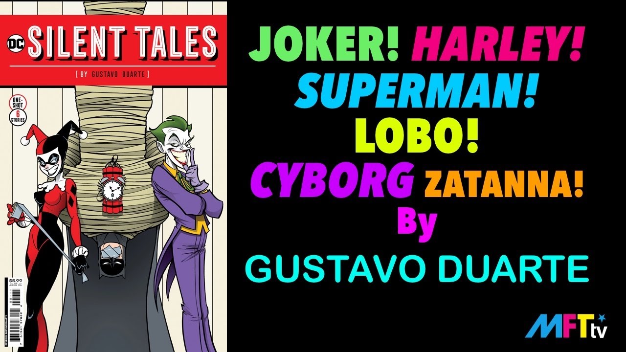 DC COMICS-Silent Tales-by Gustavo Duarte - YouTube