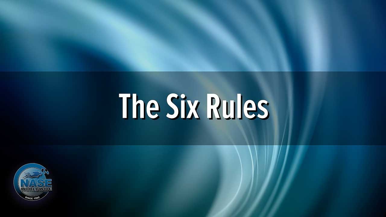 The Six Rules - YouTube