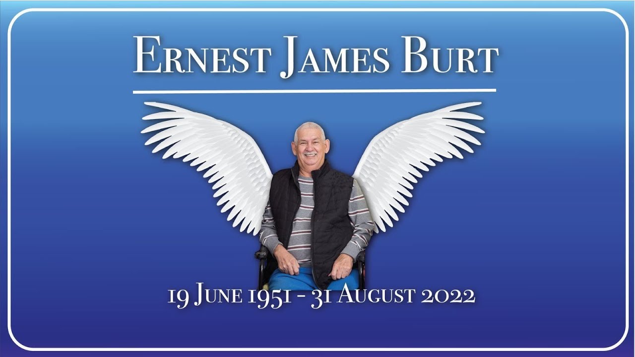 Funeral Service of the late Ernest James Burt - YouTube