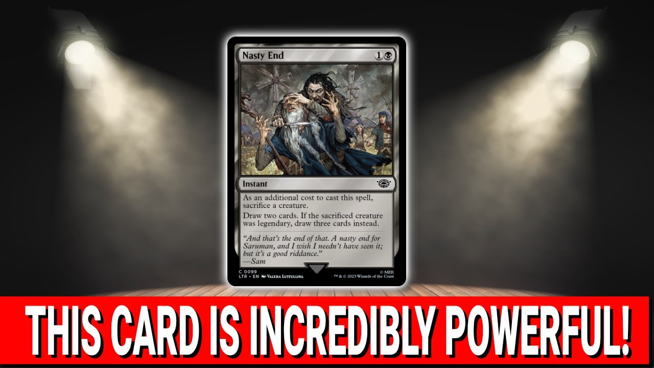 Card Spotlight: Nasty End - YouTube