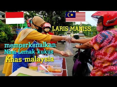 NASI LEMAK TERLARIS di INDONESIA/Kehabisan Lauk,terimakasih pelanggan
