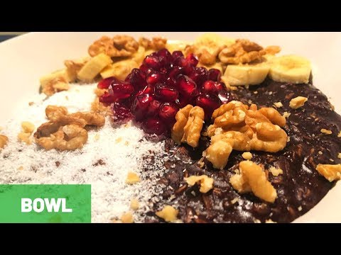 Kakaolu Sıcak Yulaf Ezmesi | Sağlıklı Pratik Kahvaltı