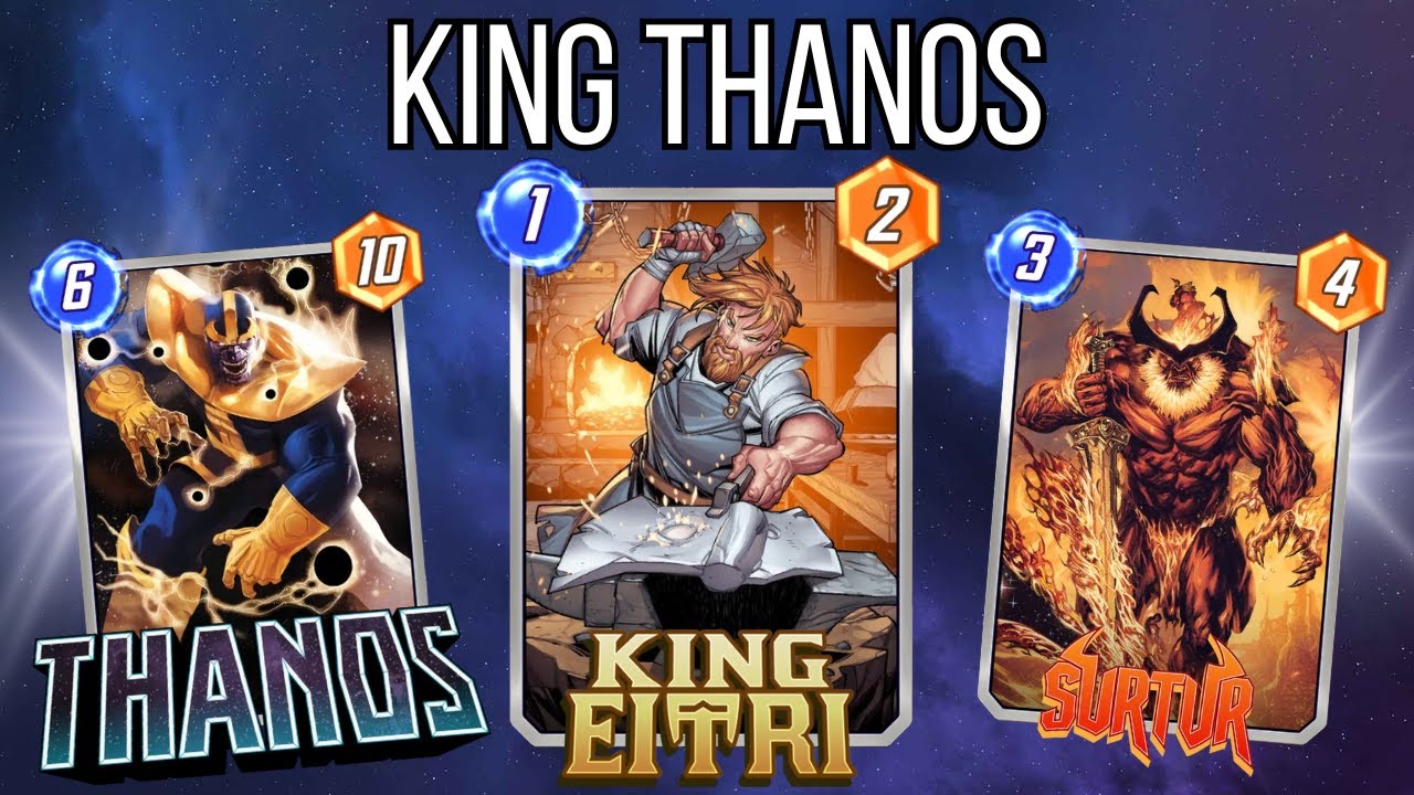King Eitri Seems Strong in Thanos (Marvel Snap) - YouTube