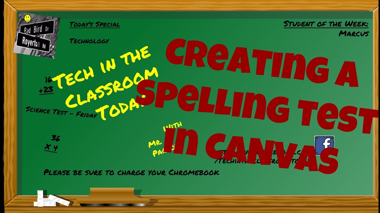 Canvas How To Create A Spelling Test YouTube Canvas How To Create A Spelling Test YouTube