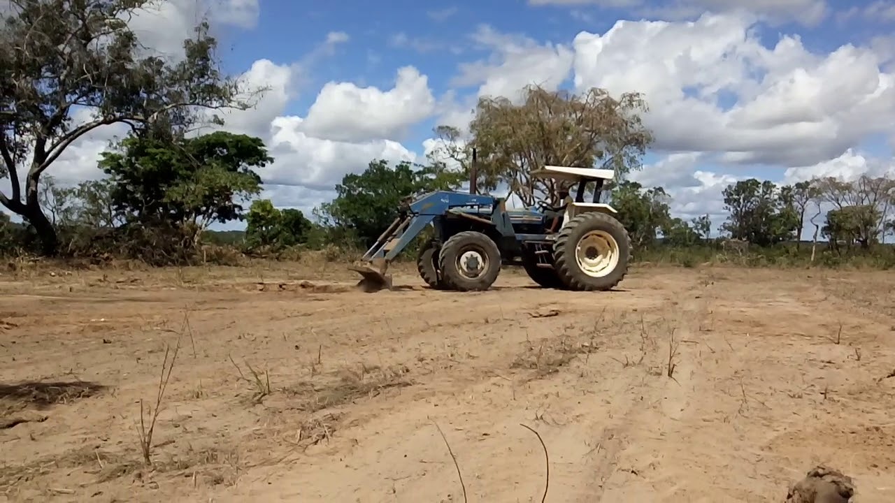Trator ford 8030 laminado - YouTube