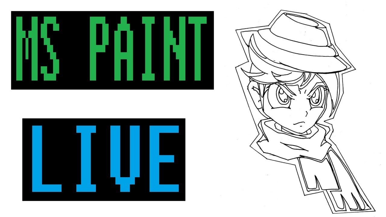 Chill MS Paint Live Stream - YouTube