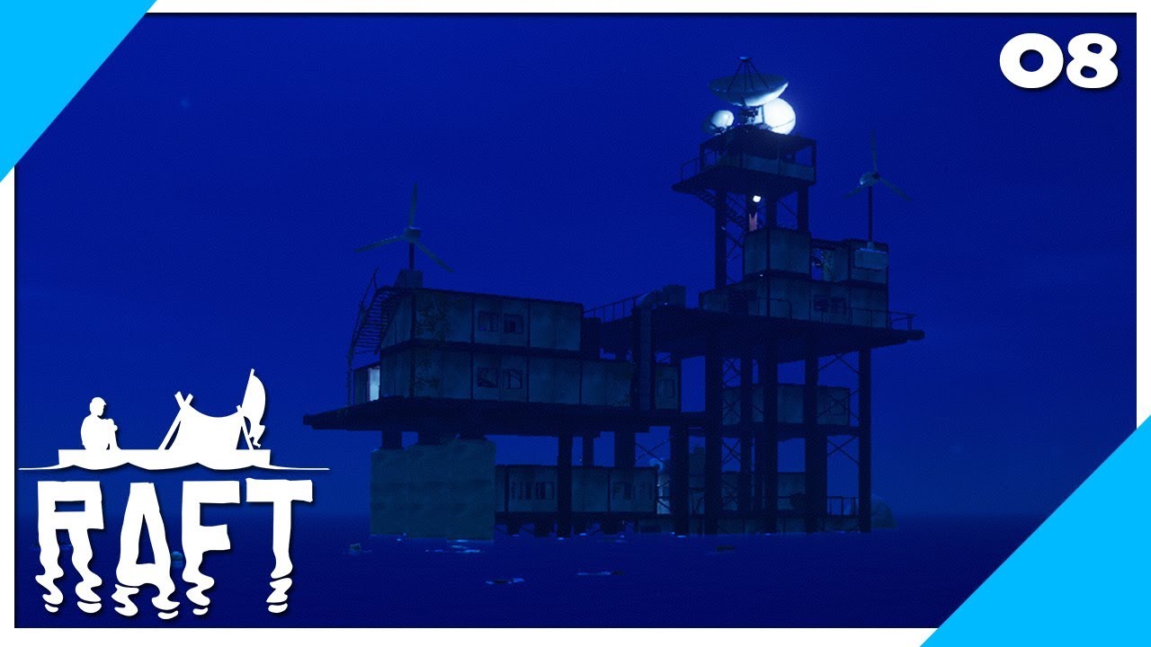 Raft Let's Play | S2 ep8 | An Oil Rig? - YouTube