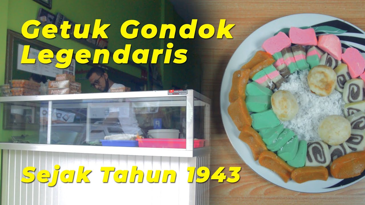 Getuk Gondok, Legendaris Sejak Tahun 1943 (Kuliner Magelang) - YouTube