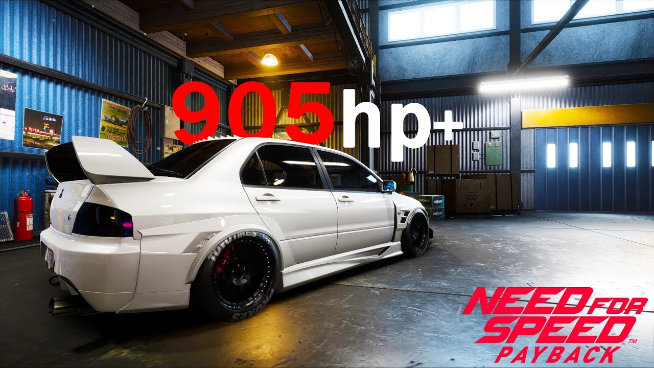 NFS PAYBACK 905 hp+ EVO ix build & Gameplay [2020] - YouTube