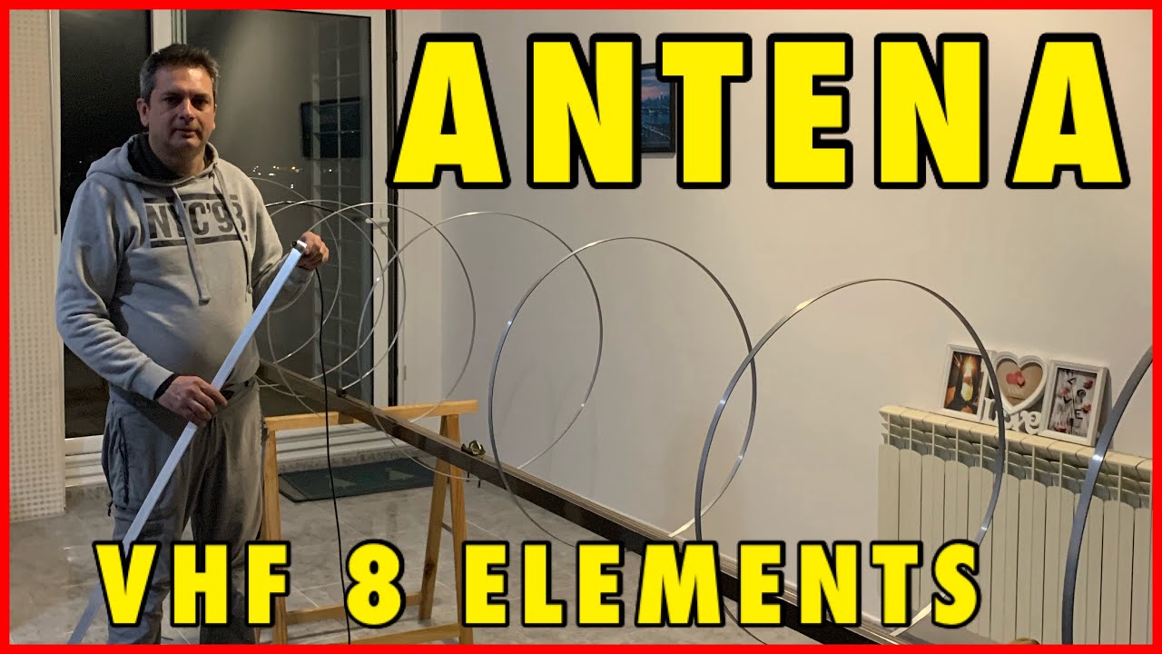 Expert Tips for Setting Up a VHF 8 Ele Circular Loop Antenna - YouTube