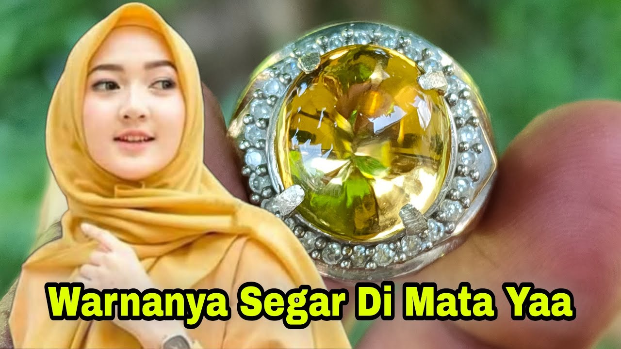 Kecubung Kuning Bimoli Kuning Golden Kalimantan Gems Stone Kristal ...