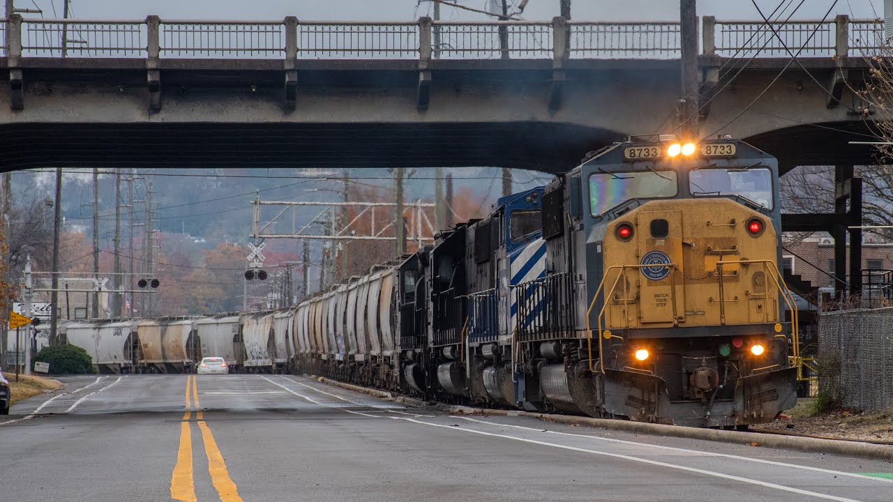 HD: Couple trains around Birmingham, AL w/ ATN Z390, Amtrak, NS, and ...
