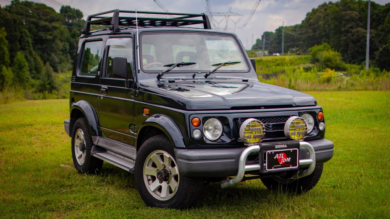 ATL JDM's- 1996 Suzuki Jimny Sierra Elk (SUPER MINT+ G13BB) Walk Around ...