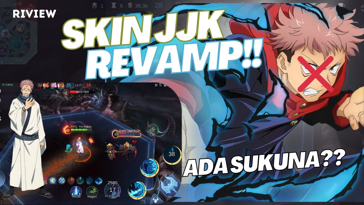 SKIN JJK YIN DI REVAMP??? NGERII JADI SUKUNA RILL CUYY !!! YIN VS META ...