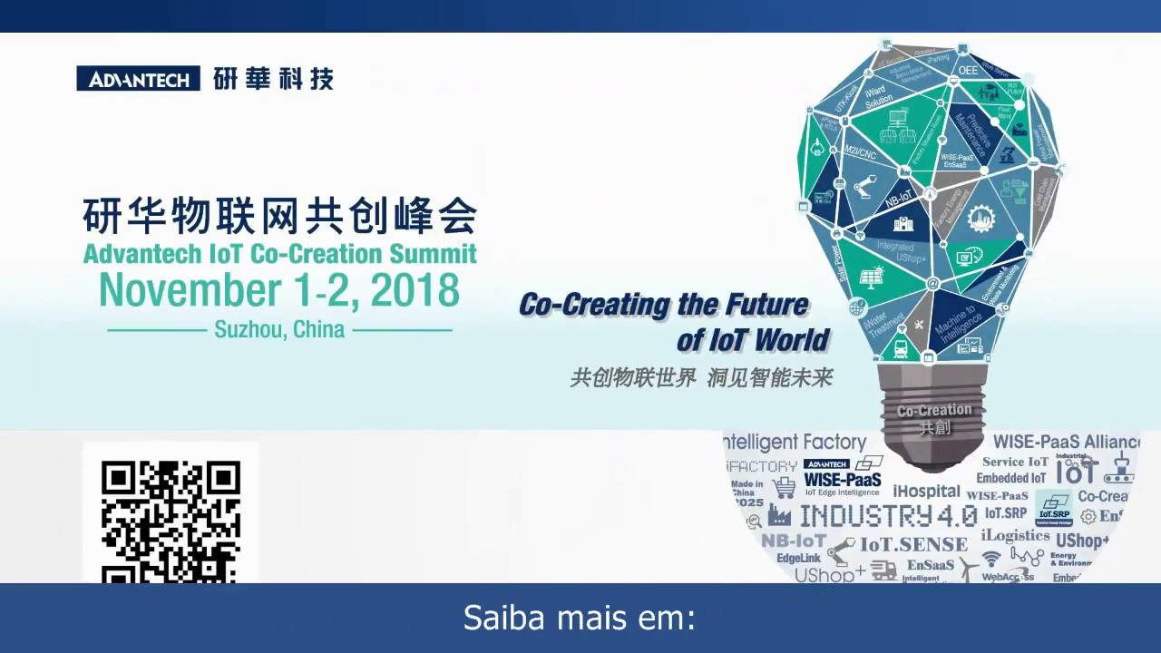 Advantech IoT Co-Creation Summit - Legendado - YouTube