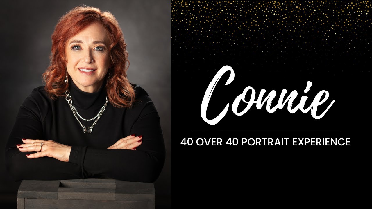 Behind the Portrait: A 40+ Heart to Heart with Connie - YouTube