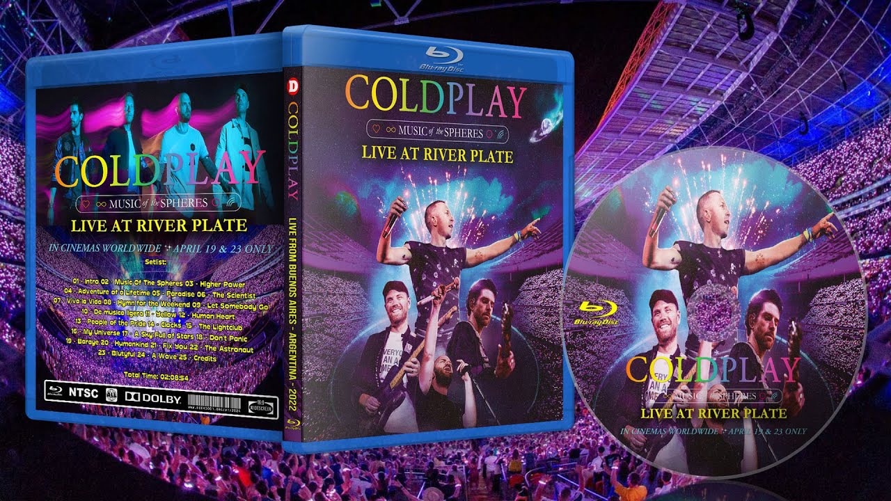 Coldplay - Live from Buenos Aires - 2022 - Menu/Chapters/Cover - DVD ...