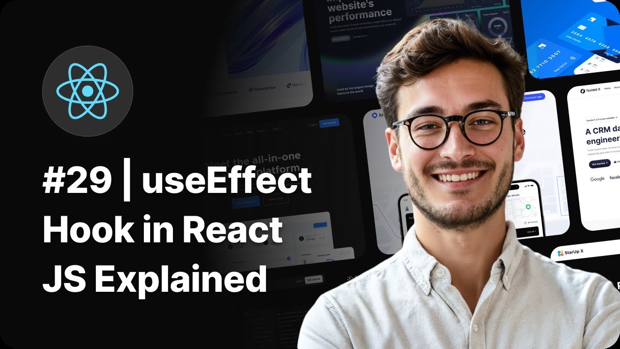 React Tutorial in Hindi #29 | useEffect Hook in React JS Explained - YouTube