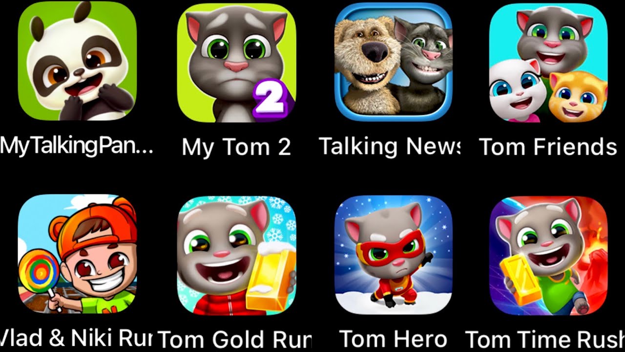 Run Talking Ninja,Tom Friends,Talking News,Tom Hero,Tom Time Rush,Tom ...