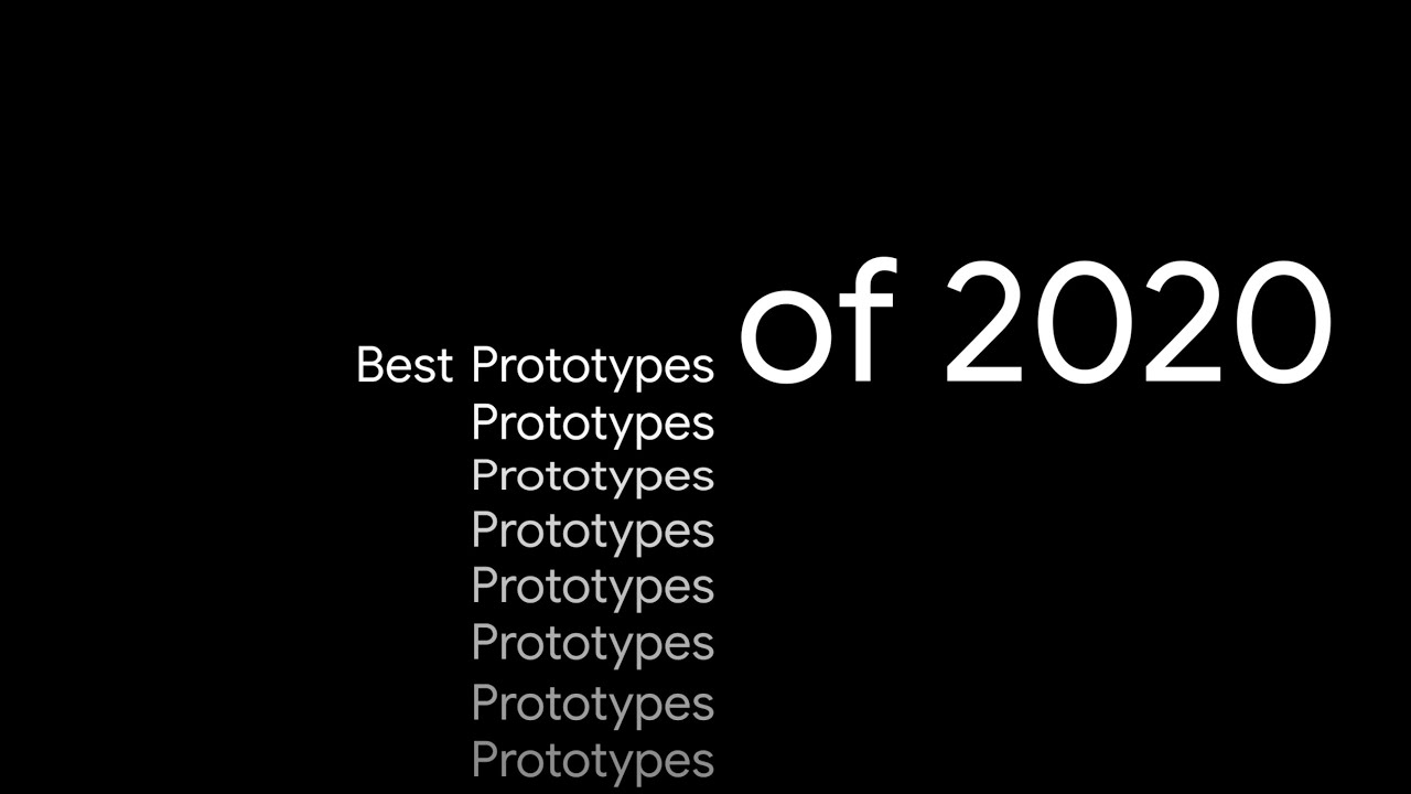 Best Prototypes of 2020 - YouTube