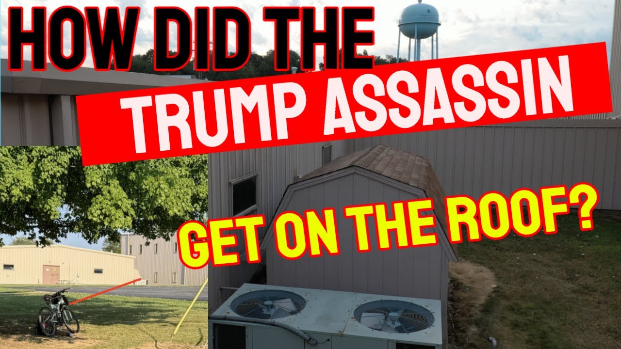Drone Analysis: Rooftop Access in Butler's Trump Assassination Attempt ...