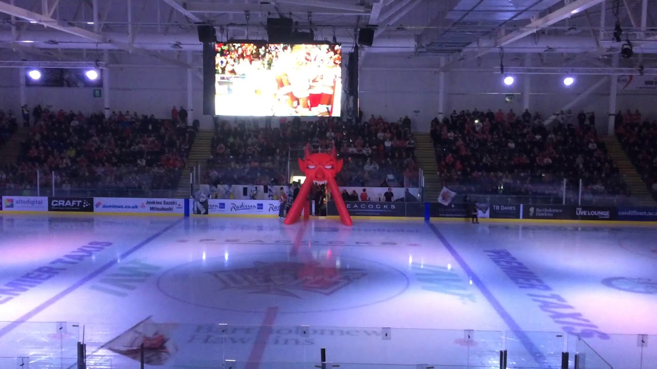 Cardiff devils ice hockey team - YouTube