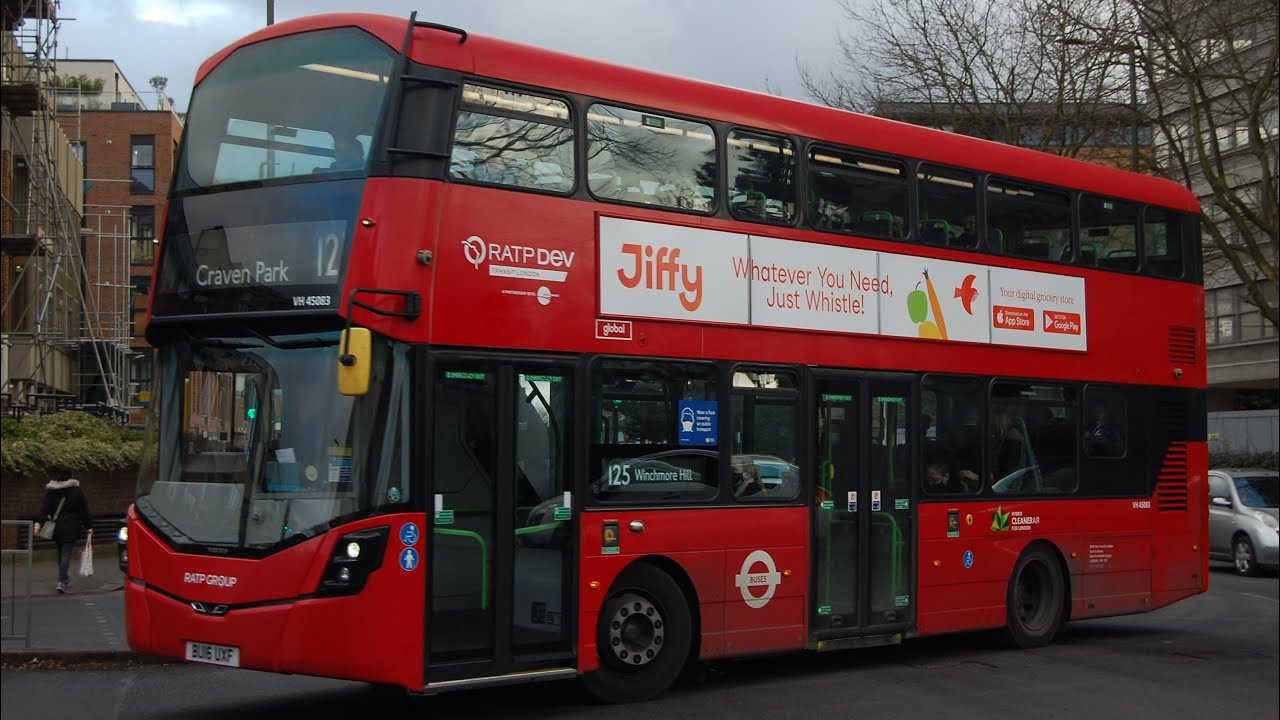 *First Day* RATP London Sovereign Route 125 | Wrightbus Gemini 3 Volvo ...