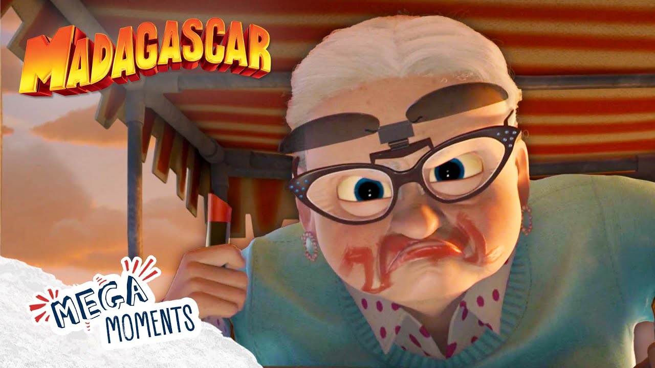 Nana Faces Alex 🦁 | Madagascar | Clips | Mega Moments - YouTube