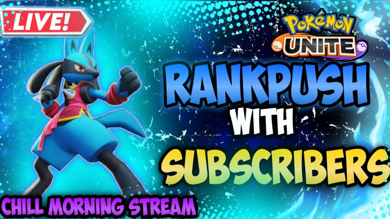 How to make pokemon unite livestream thumbnail like professional on ...