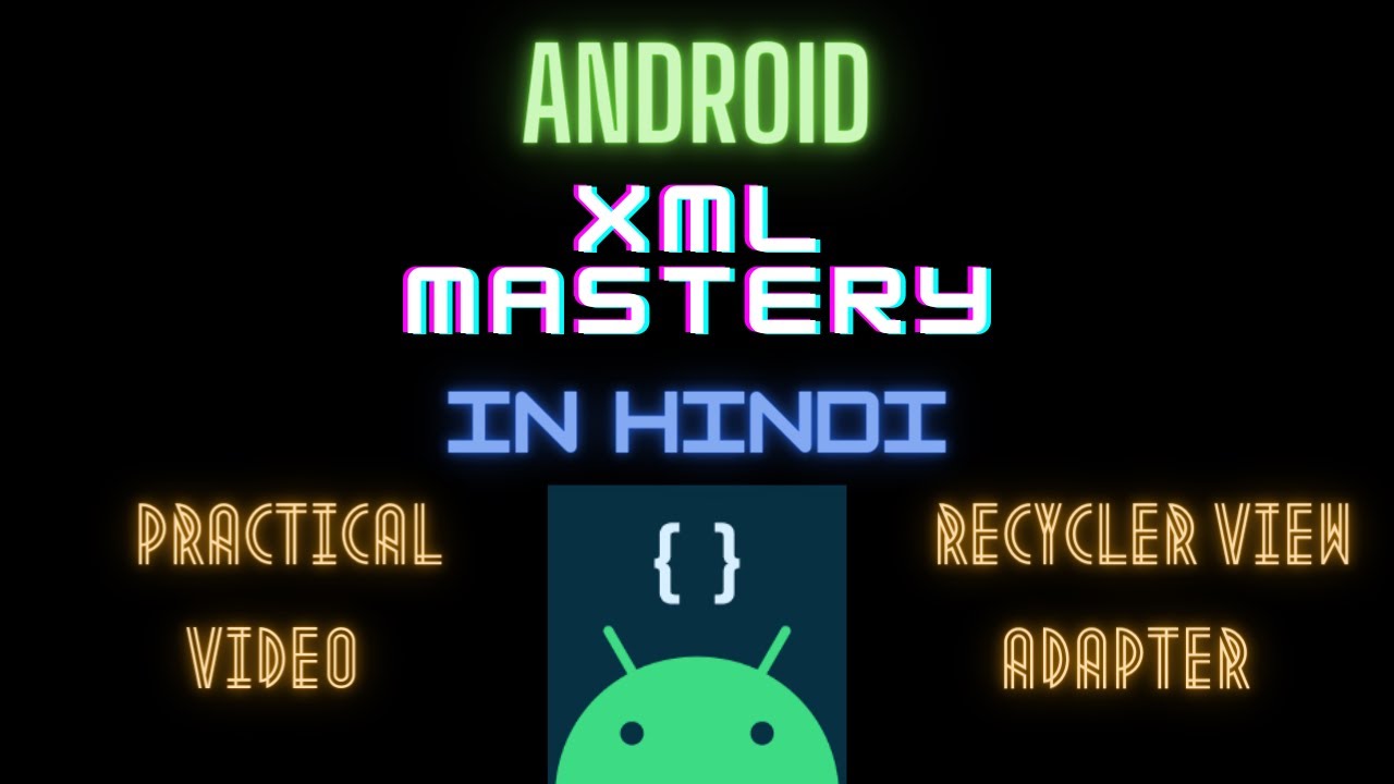 Android Development (In Hindi) : Recycler View & Adapter - YouTube