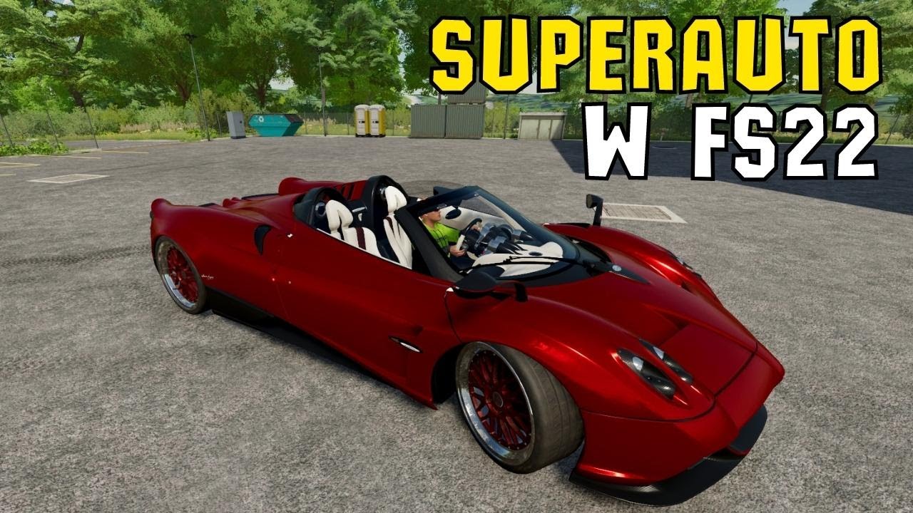 PAGANI HUAYRA w FS22 - YouTube