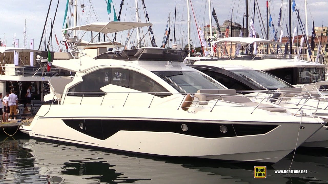 2019 Cranchi 60 Fly Yacht - Deck and Interior Walkaround - 2018 Cannes ...