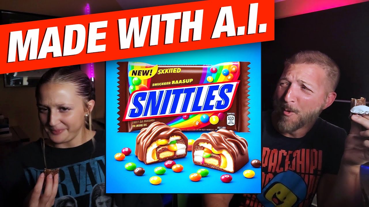 Brands That Never Were - A.I. Generated Awful Candy Mashups - YouTube