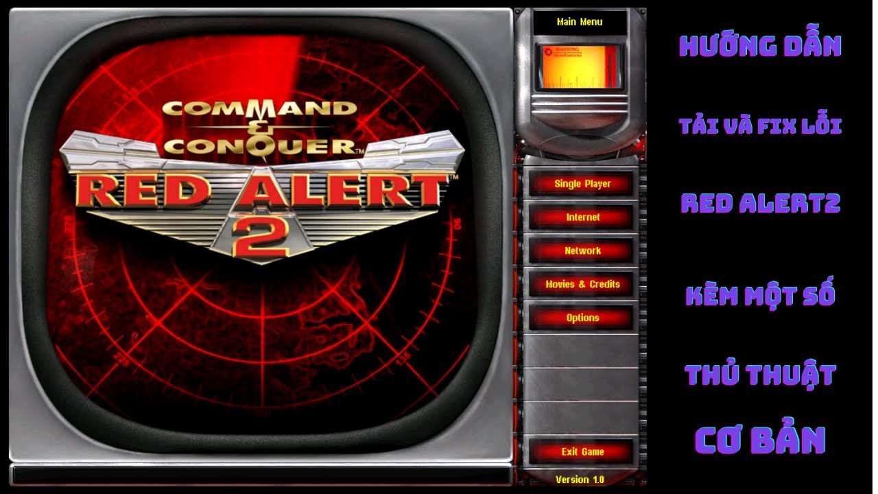 Red Alert 2 | Fix tất cả các lỗi khi chơi Ra2 và 1 số thủ thuật cơ bản ...