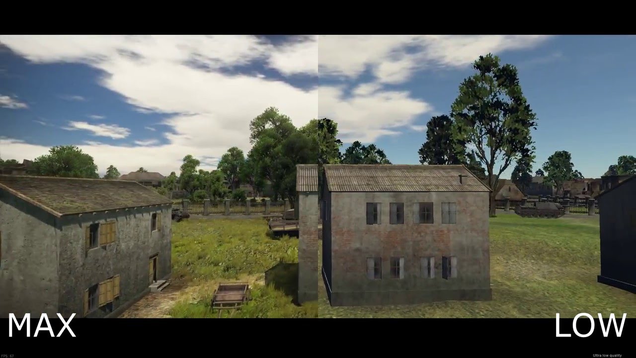 War Thunder Low / Ultra Graphics Comparison 1.57 *NEW VIDEO ON THE ...