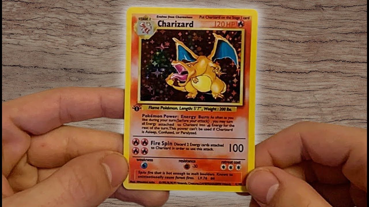 The $3 FAKE Pokémon card from AliExpress??!! ( Charizard 1st edition ...