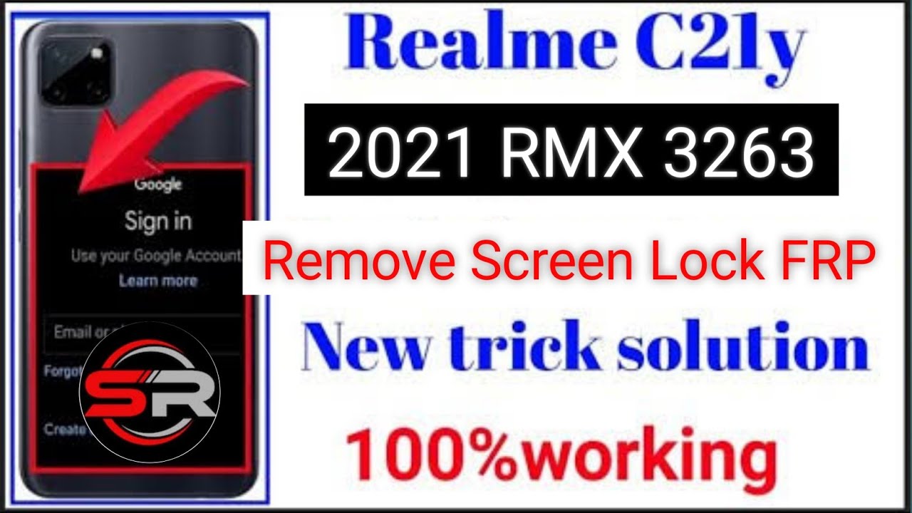 Realme c21y 2021 (Rmx3263) frp screen lock unlocktool by softwarerom ...