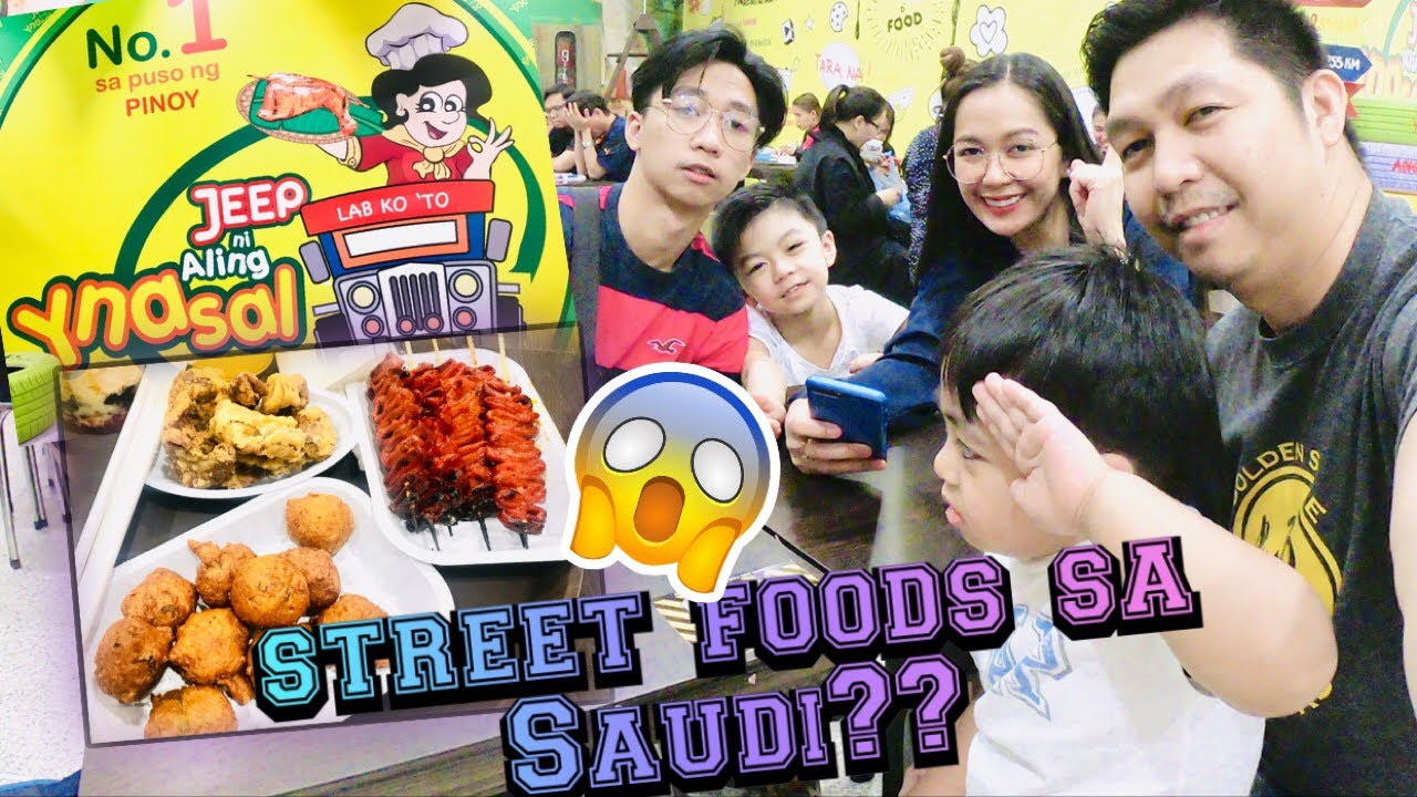KUMAIN NG STREET FOODS SA SAUDI | ALING YNASAL IN RIYADH | Rosh ...