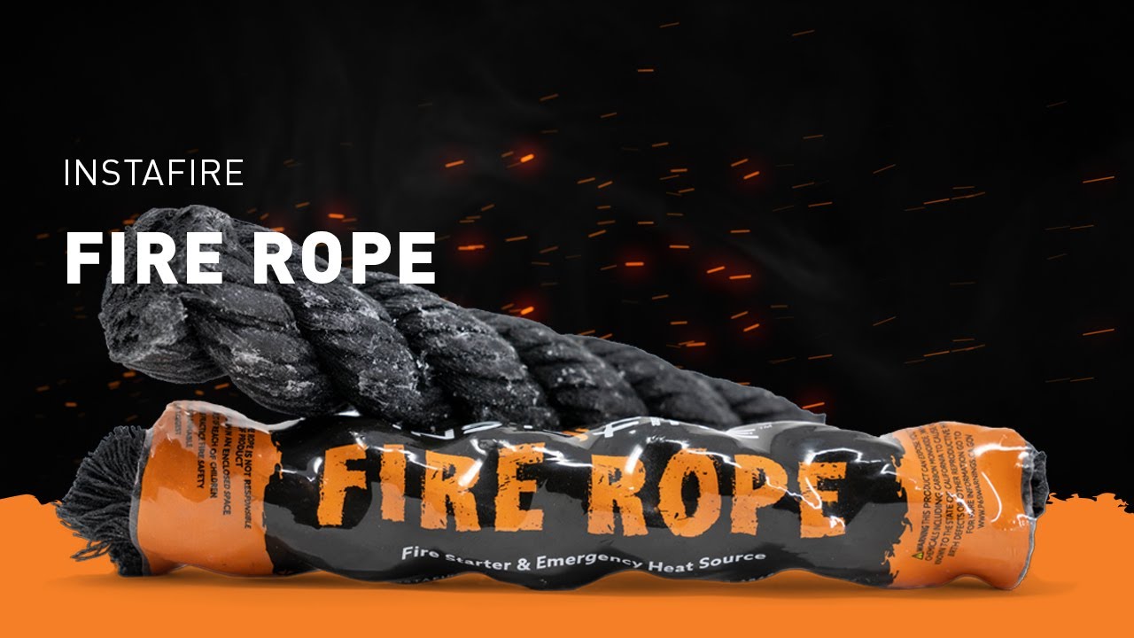InstaFire Fire Rope - YouTube