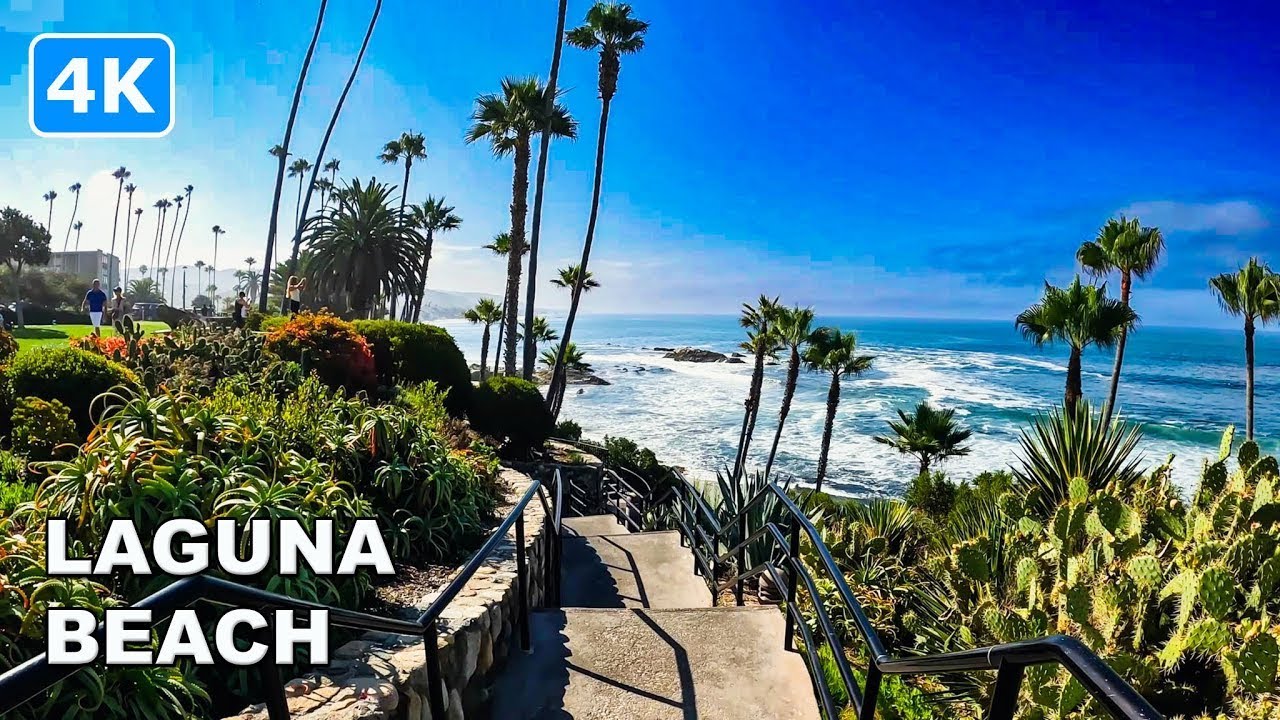 Exploring Laguna Beach by Car [4K] | Beautiful Coastal Views 🌴🏖️ - YouTube