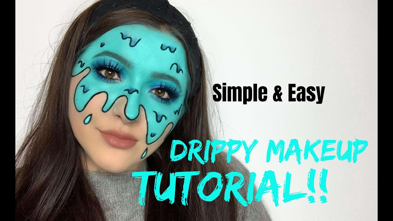 EASY Drippy Makeup Tutorial!! - YouTube