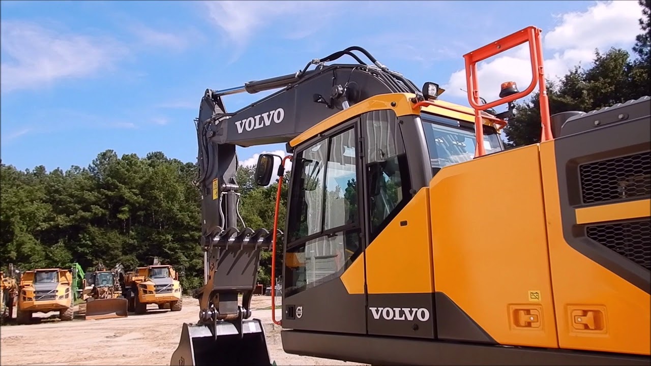 The New Volvo 250E Excavator!! - YouTube