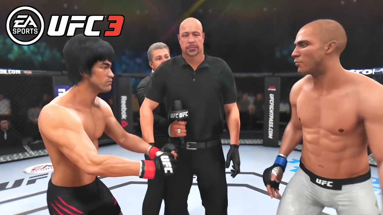 Bruce Lee vs. Edson Barboza (EA Sports UFC 3) - YouTube